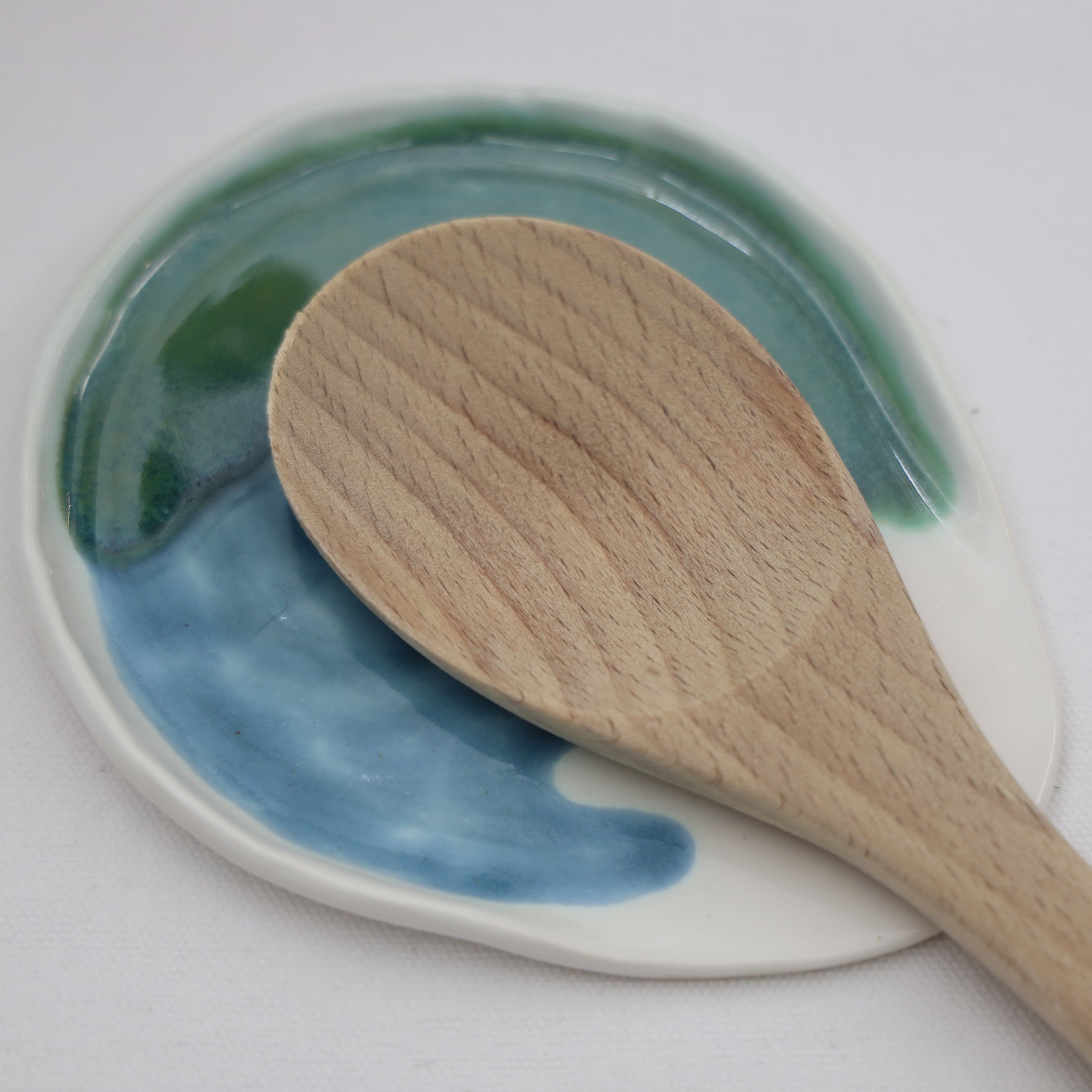 Spoon Rest - Blue & Green– Livable Interiors
